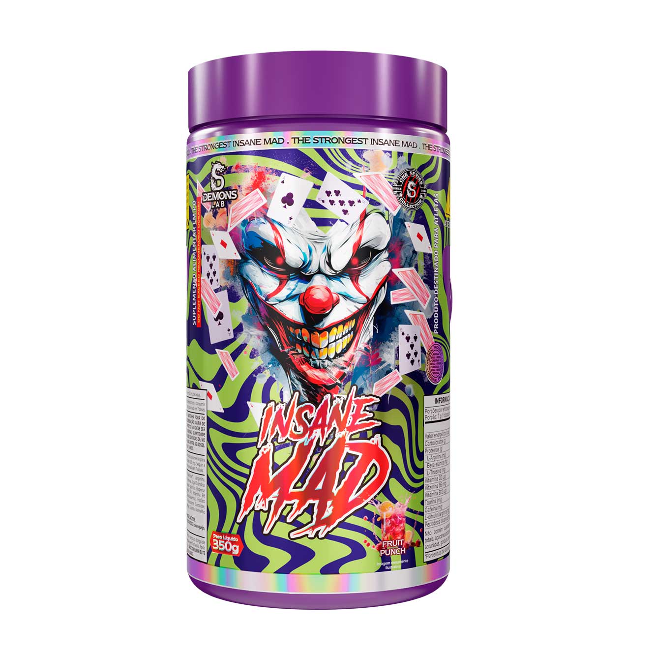 Pré Treino - Insane Mad - Demons Lab – HOTBODY