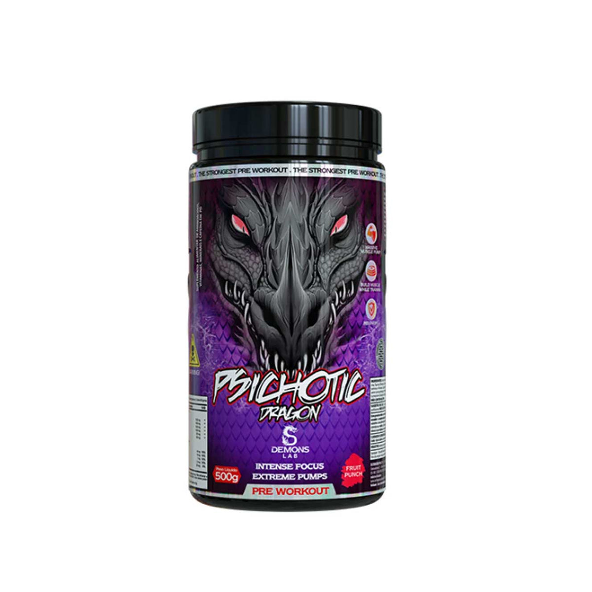Pré Treino - Psichotic Dragon - Demons Lab – HOTBODY